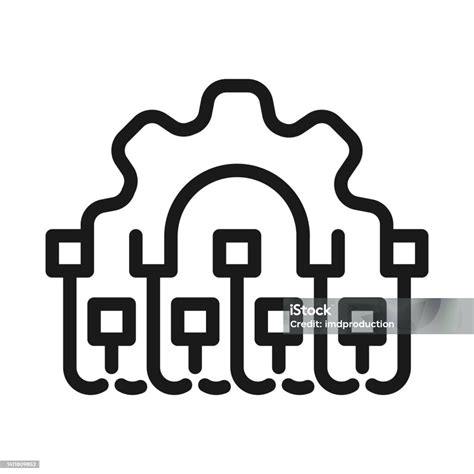 Ikon Transformasi Digital Transformasi Digital Atau Ilustrasi Vektor