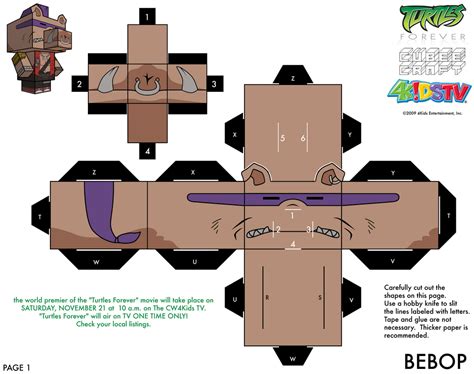 Cubeecraft Teenage Mutant Ninja Turtles