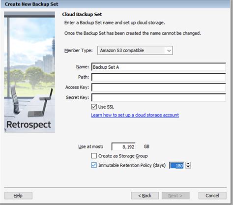 Retrospect Knowledge Base Ransomware Immutable Backups Guide For