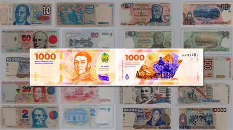 Un Mar De Papel Los 49 Billetes Argentinos De Distinto Diseño Que Se