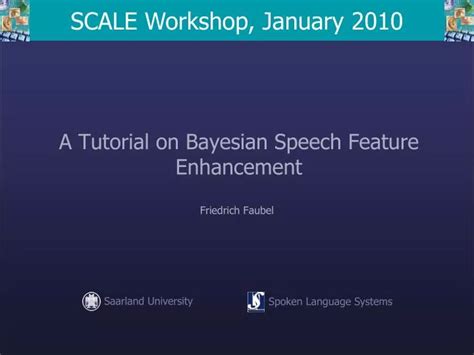 Ppt A Tutorial On Bayesian Speech Feature Enhancement Powerpoint Presentation Id3763417