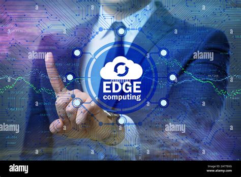 The Fog And Edge Cloud Computing Concept Stock Photo Alamy