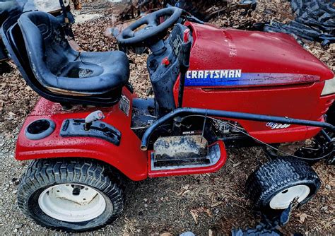 red craftsman garden tractor - Lawn Mowers - Hertford, North Carolina | Facebook Marketplace