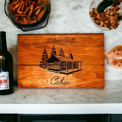 welcome home transform your space with welcome to the cabin home decor featuring custom wood
