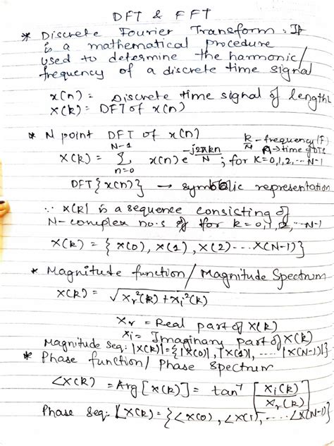 image processing transforms dft fft etc pdf algorithms