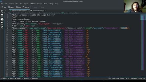 Práctica 6 Teoría Cinética De Los Gases Gráficar En Python Youtube