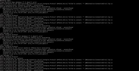 When Run In Docker Error In Postgresql · Issue 7019 · Blockscout