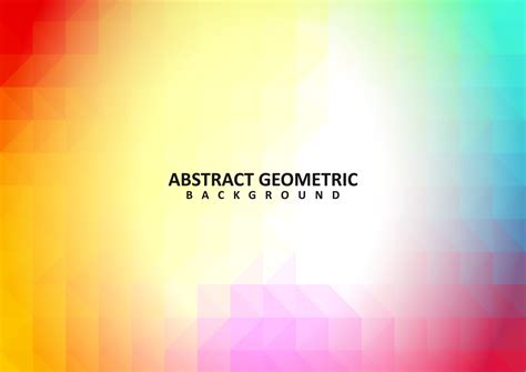 Abstract Colorful Geometric Vector Background Vector Art At Vecteezy