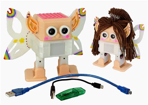 Otto Biped With Led Matrix And Rechargeable 9v Battery By Cooltrish
