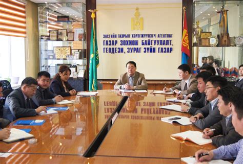 Газар зохион байгуулалт геодези зураг зүйн газарт ажиллаж эхэллээ