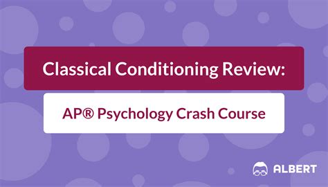 Classical Conditioning Chart