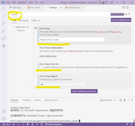 Visual Studio Code 中设置代理服务器的方法 aahgo