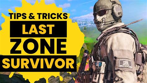 How To Survive The Last Zone In Codm Tips And Tricks Youtube