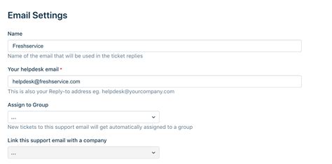 Setting Up A Custom Mailbox In Freshservice Freshservice