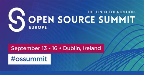 open source summit europe linux foundation events