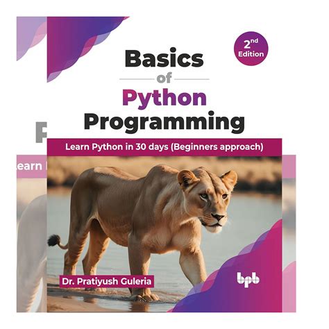 Basics Of Python Programming 2nd Edition By Dr Pratiyush Guleria