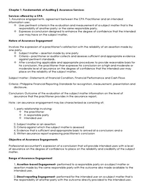 Auditing Theory Pdf Audit Financial Audit