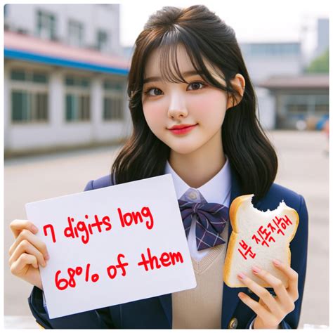 1분직독직해 271 Seven Digits Long L 63 Of Them α 퍼센트의 수 일치 네이버 블로그