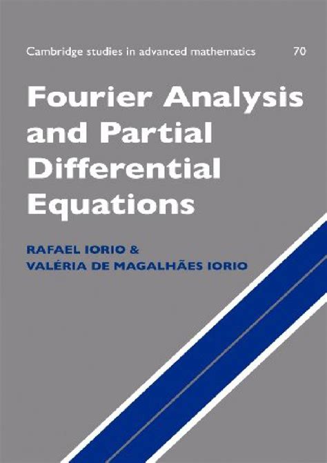 Download Pdf Fourier Analysis And Partial Differential Equations An Introduction