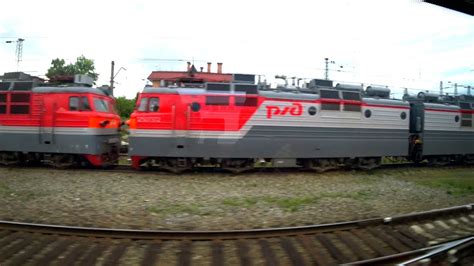 ГОРОХОВЕЦ - ДЗЕРЖИНСК Из окна "Ласточки" / Driving Russian TRAIN - YouTube
