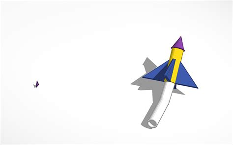 3d Design Rocket Part 2 Tinkercad
