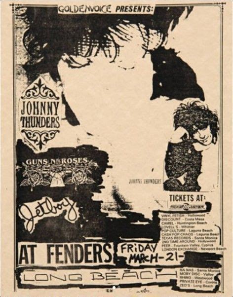 Afs Johnny Thunders Flyer