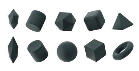 Premium Photo Object Textiles Texture Geometry Set Isolated