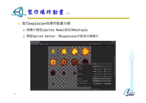 Unity遊戲程式設計 2d粒子特效應用 Ppt