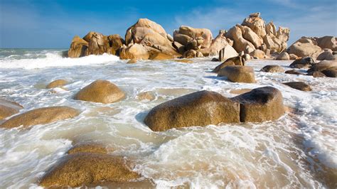 Hintergrundbilder Meer Strand Wellen