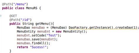 Java How To Design Dao Rest Service Layer Stack Overflow