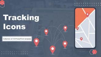 Tracking Icon Powerpoint Ppt Template Bundles PPT Sample
