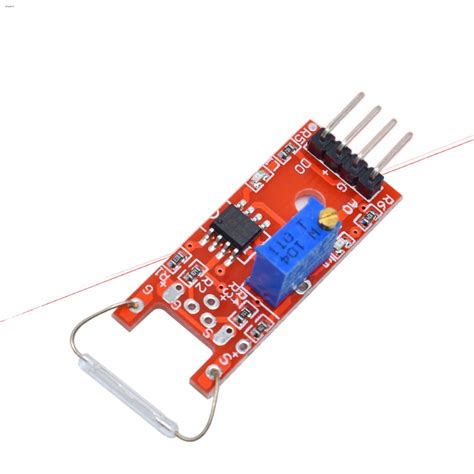Reed Sensor Module Magnetron Module Reed Switch Magnetron Switch Red Board Shopee Philippines