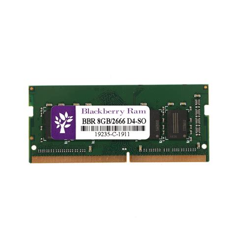 RAM DDR4 2666 NB 8GB Blackberry 8 Chip BLACKBERRY RAM