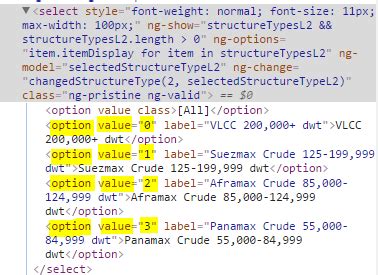 How To Find The Number Of Values In A Drop Down Menu With Python