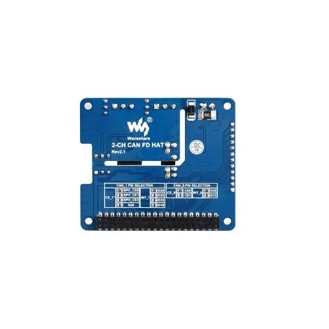Channel Isolated CAN FD Expansion HAT For Raspberry Pi