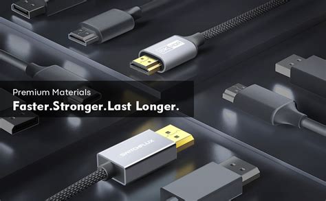 Amazon Com Switchflux Ft Displayport To Hdmi K Cable K Hz K Hz K Hz Uni