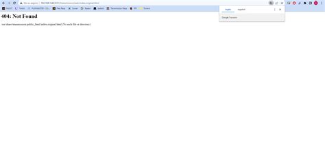 BUG Page Is Empty And You Can T Find Any File Js Issue Linuxserver Docker