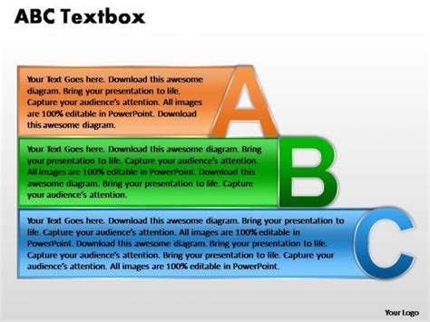 Powerpoint Presentation Designs Download Abc Textbox Ppt Slide