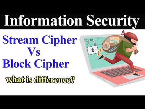 Stream Cipher vs Block Cipher - YouTube