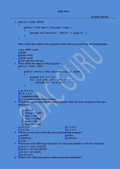 core java pdf