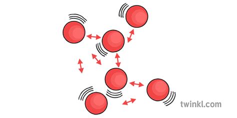 Vibrating Particles Illustration