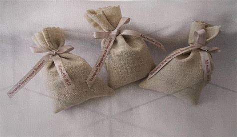 Sachet De Lavande De Provence En Lin Personnalisé Fait Main Par Chiffonstcie