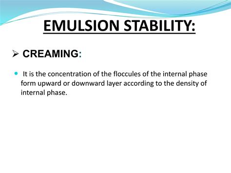 Emulsion PPTX