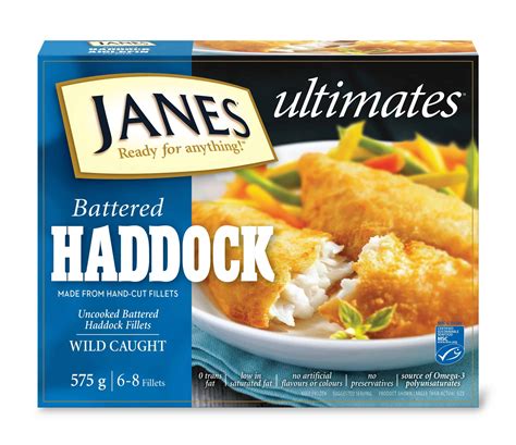 Ultimates Battered Haddock Fillets Janes® Ready For Anything