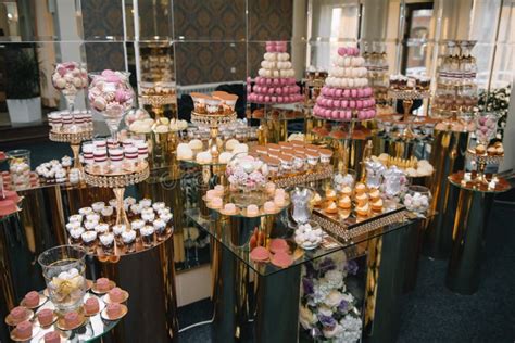 Delicious Wedding Reception Candy Bar Dessert Table Macaroon On Candy Bar Candy Bar On Holiday