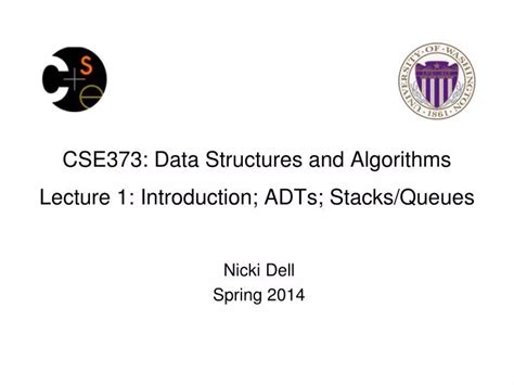 Ppt Cse373 Data Structures And Algorithms Lecture 1 Introduction