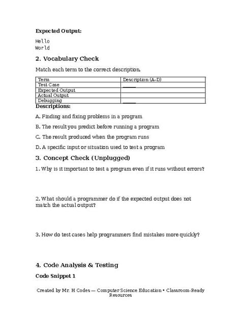 Csp Python — Lesson 35 Running And Testing Programs By Mr H Codes