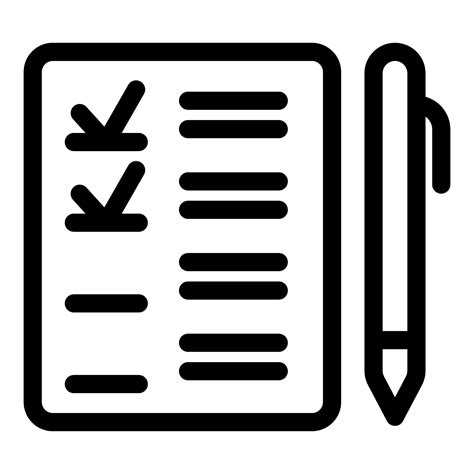 Businessman Completing Checklist On Clipboard Using Pen 48781282 Vector Art At Vecteezy