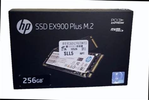 HP EX900-256 GB M.2 at Rs 2345 | NVMe SSD in Erode | ID: 2853213464173