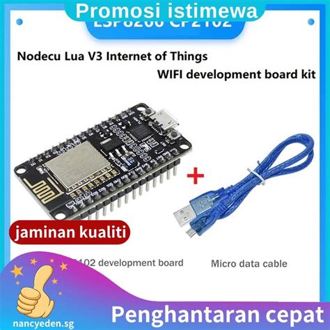 Esp8266 Cp2102 Development Board Usb Cable Esp 12e Mcu Esp8266 Nodecu